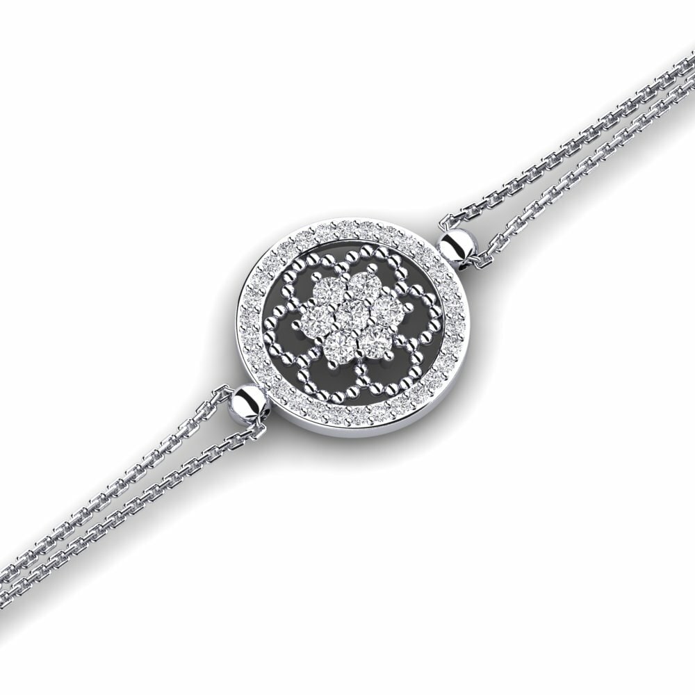 Pērc Sievietes rokassprādze Chalutier ar 0.21 Karāts Apaļš griezuma ...