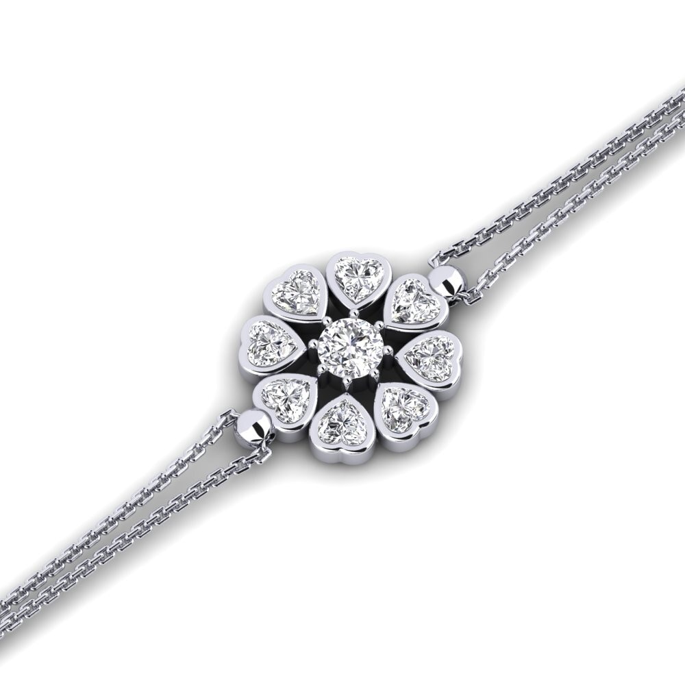 Hochwertige Damen armband Daces mit 0.25 Karat Labor-gezüchteter ...