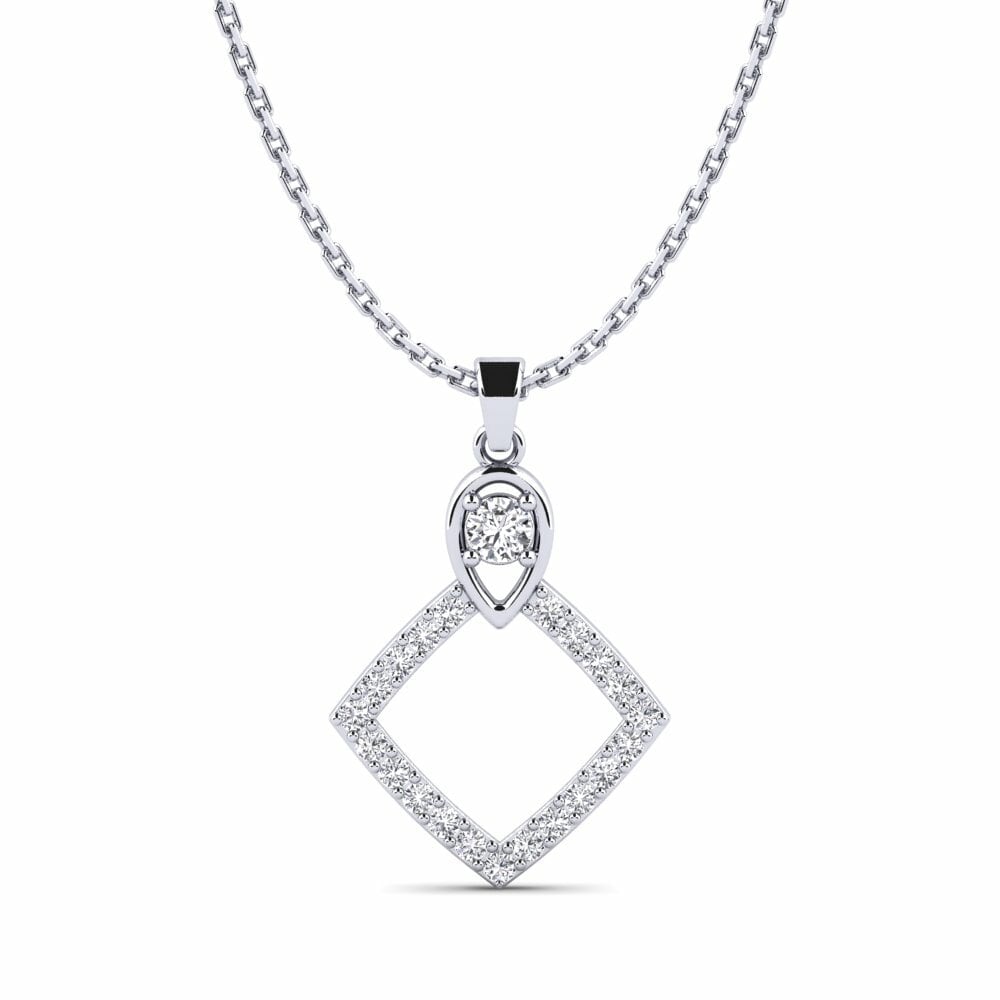 Nákup Dámský přívěsek Fenton s Kulatý řez 0.07 Karát Diamant Brilliant ...