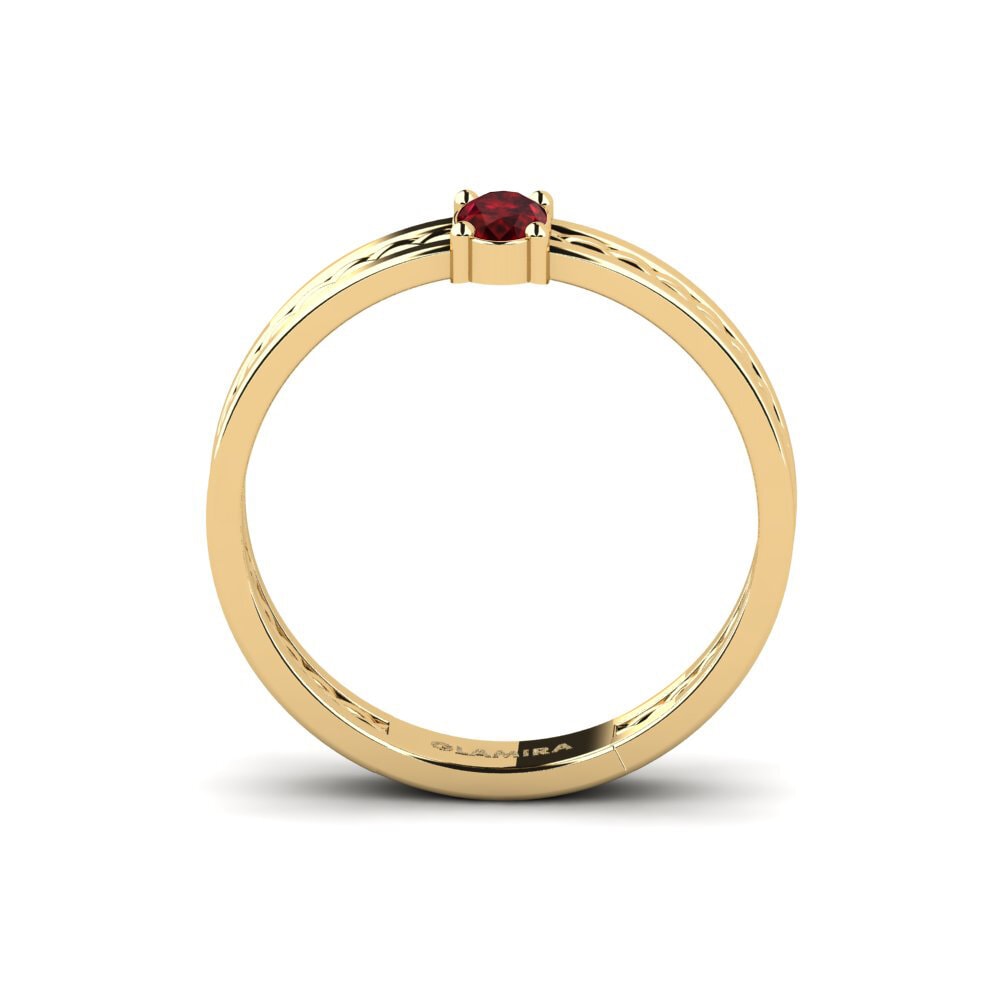 Koop Verlovingsring Repica in 0.2 Karaat Ovaal geslepen 14K Geel Goud ...