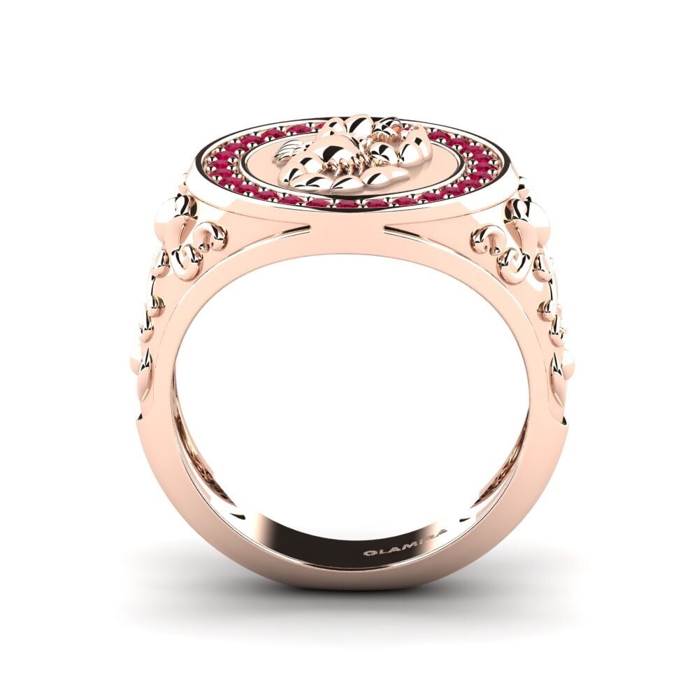 Osta Meeste sõrmus Arion - Scorpio in 0.42 Karaat Ümmargune lõige 585 ...