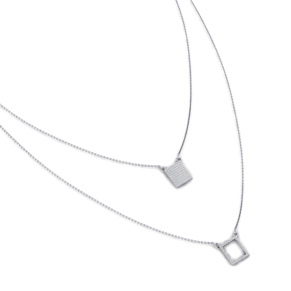 Kaufen Sie Damen halskette Trachea mit 0.256 Karat Labor-gezüchteter ...