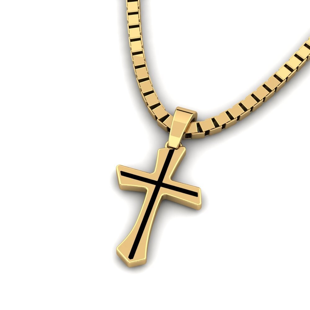 Hochwertige Herren-Anhänger Anotera mit Gelbgold 585 | GLAMIRA.ch