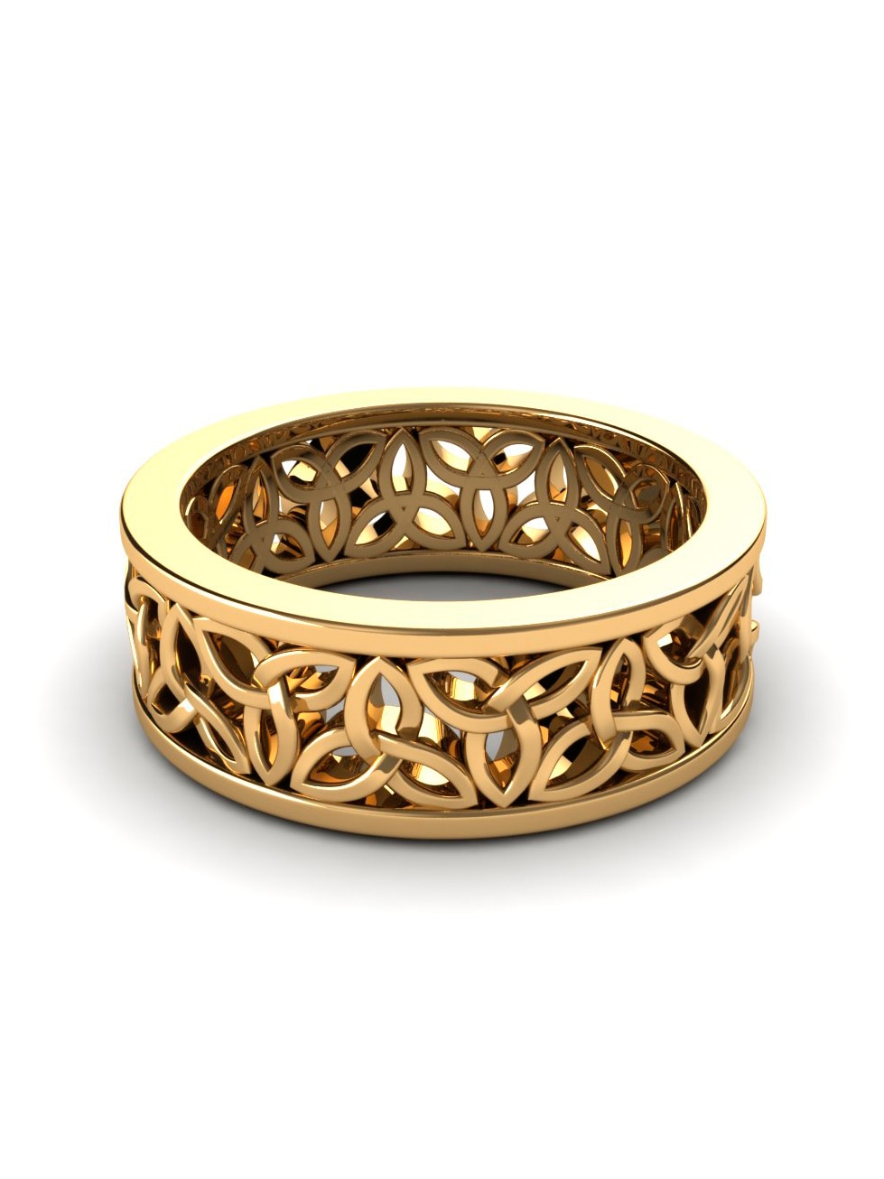 Order 18K Yellow Gold Women's Ring Celtic Way | GLAMIRA.com